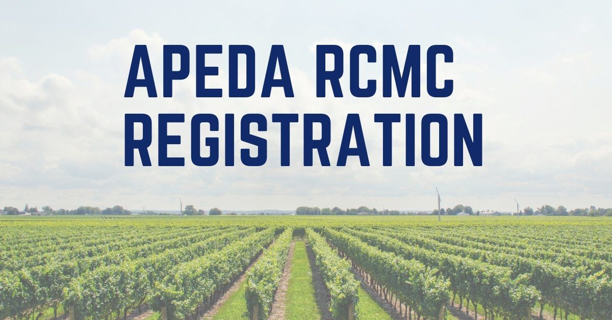 Get APEDA RCMC Registration | Tax Unbound | Price ₹3,000/-